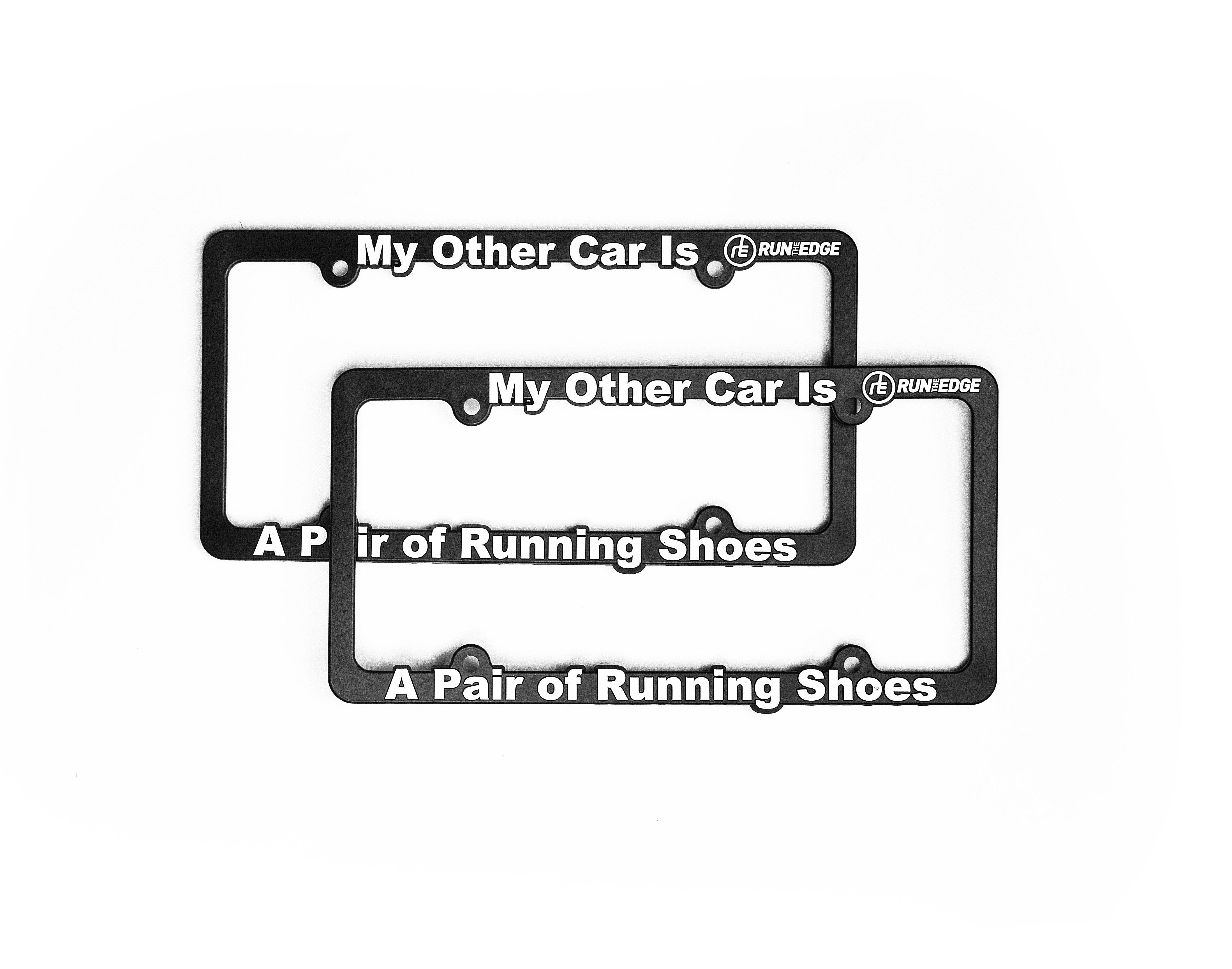 License Plate Frames – Run The Edge®