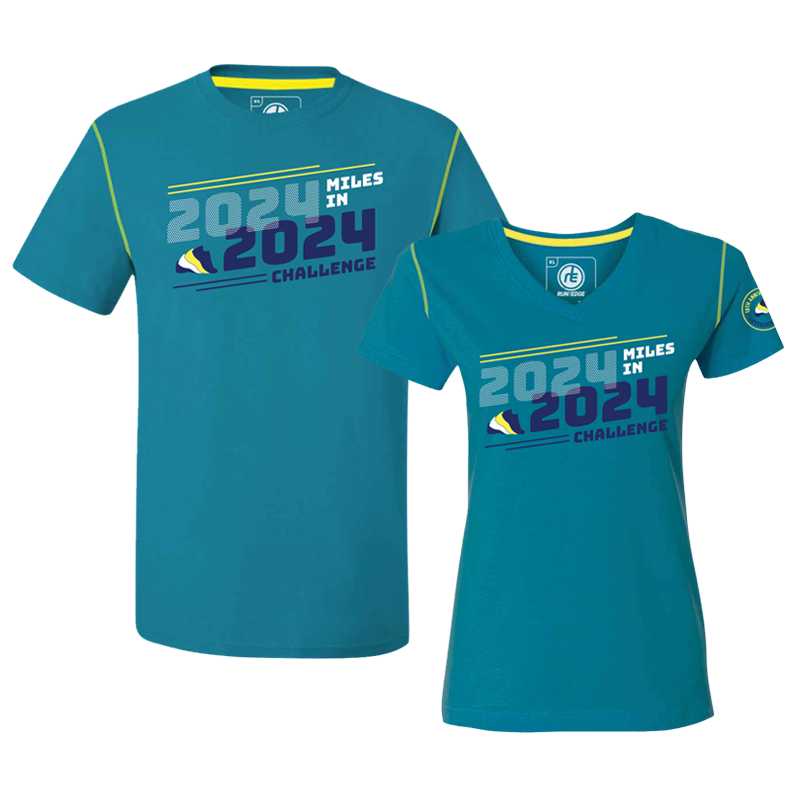 Performance Tech Shirt | Run the Year 2024 – Run The Edge®